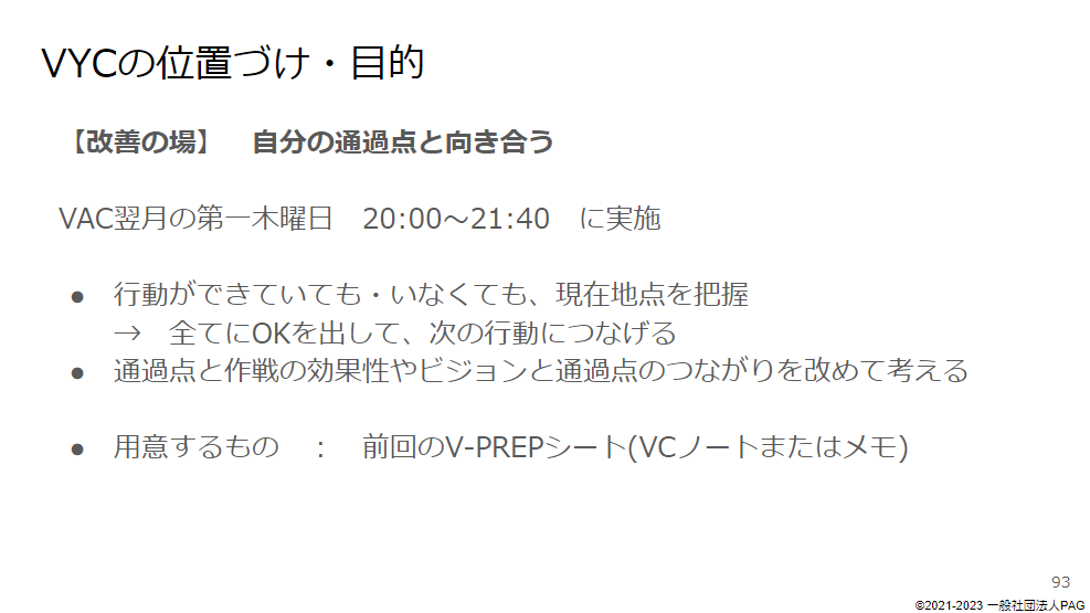 開催報告：第28回 (8月振り返り)VYC ビジョナリーよるカンファレンス | 一般社団法人PAG